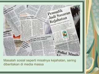 Pokok pokok pikiran sosiologi | PPT