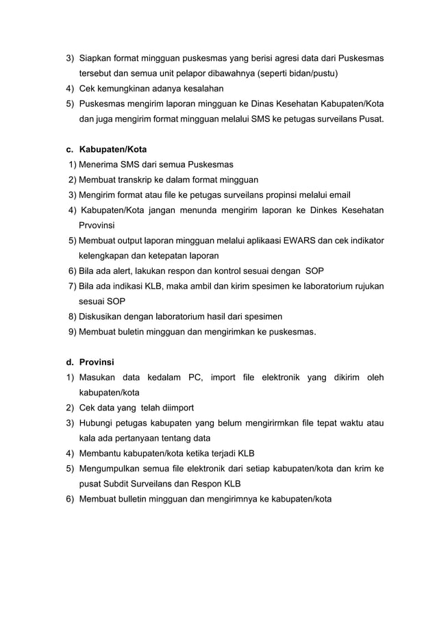 Pokok bahasan SKD KLB | PDF