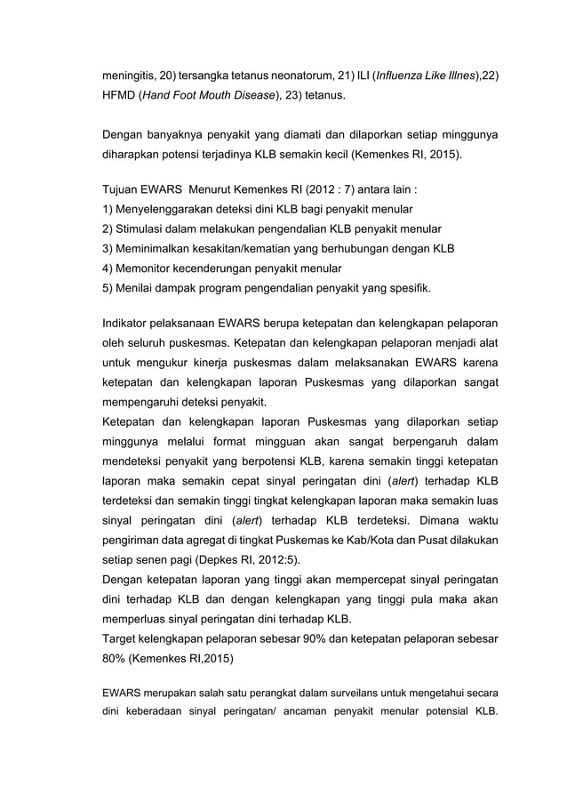 Pokok bahasan SKD KLB | PDF