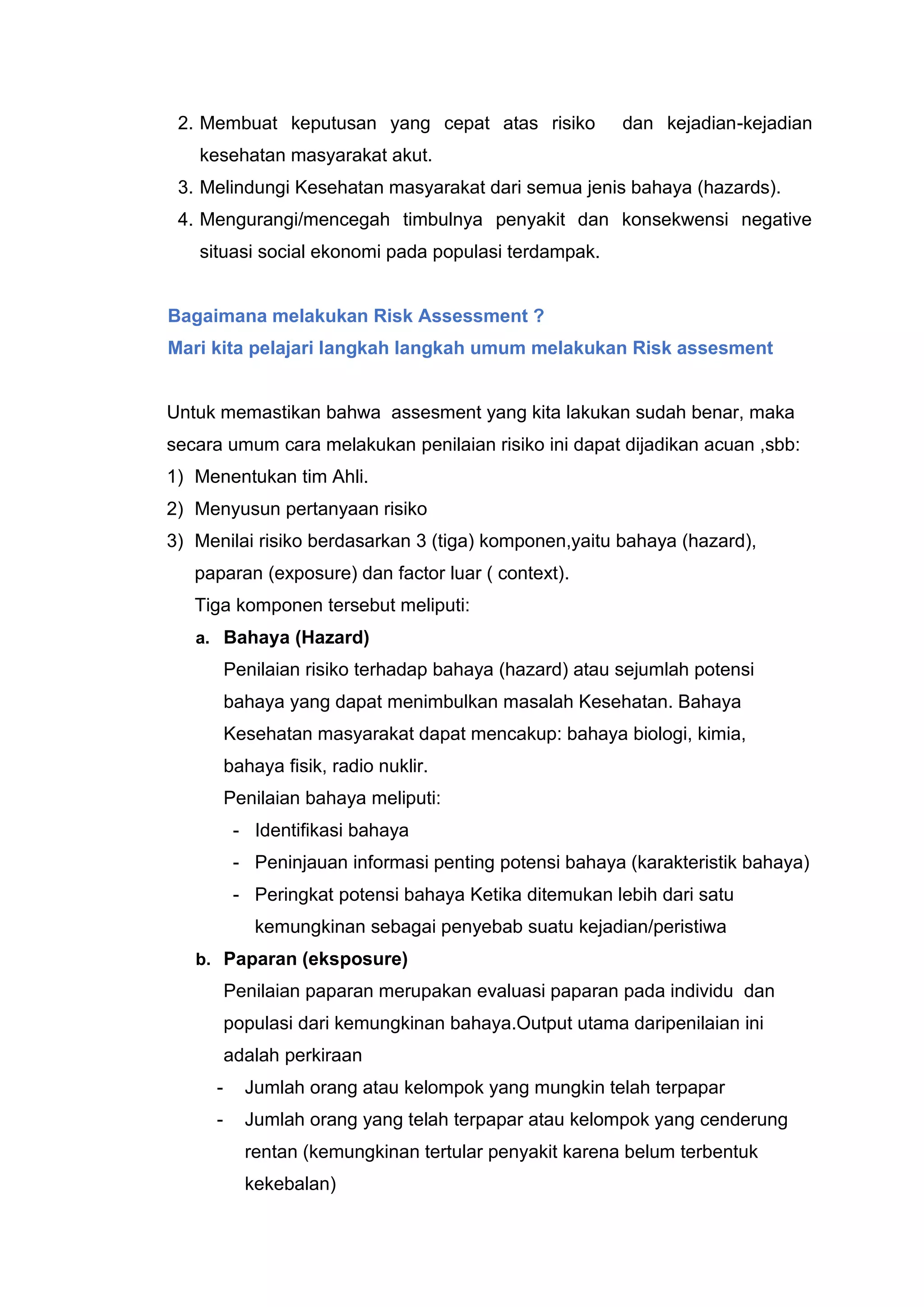 Risk Assesment | PDF