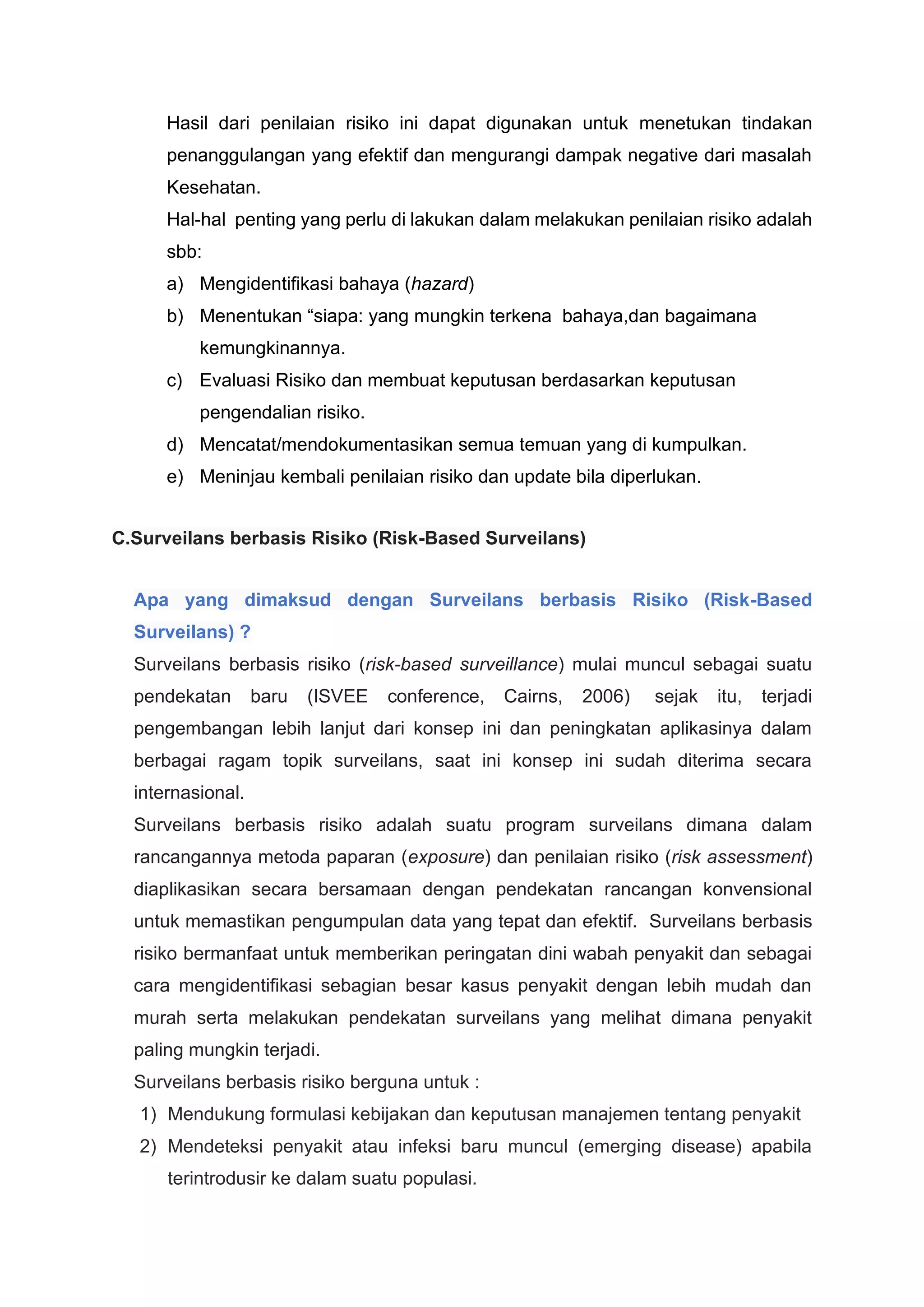 Risk Assesment | PDF