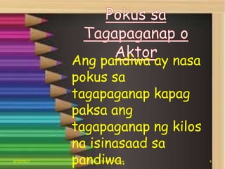 Pokus ng pandiwa | PPTX