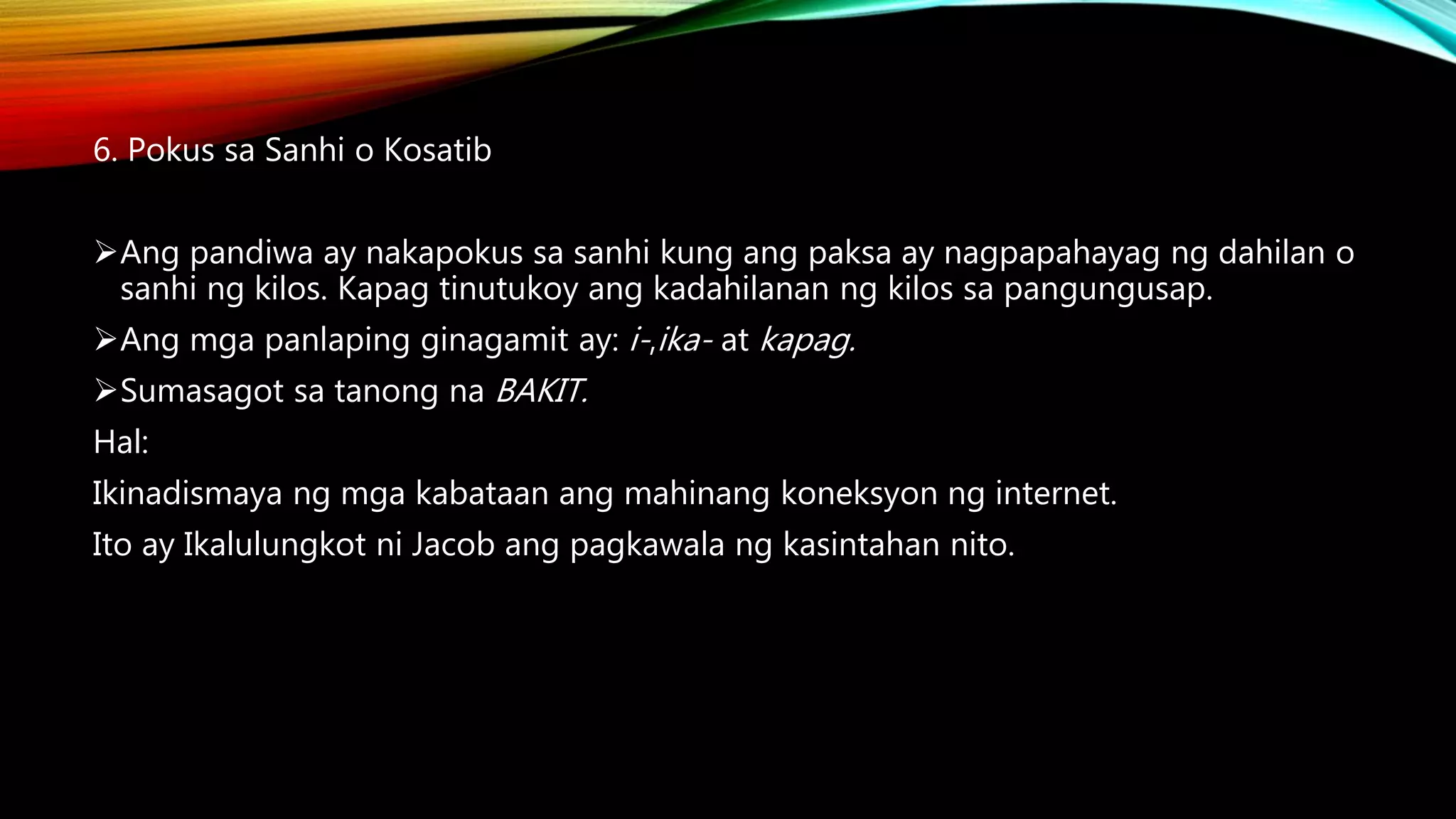 Pokus ng pandiwa | PPTX