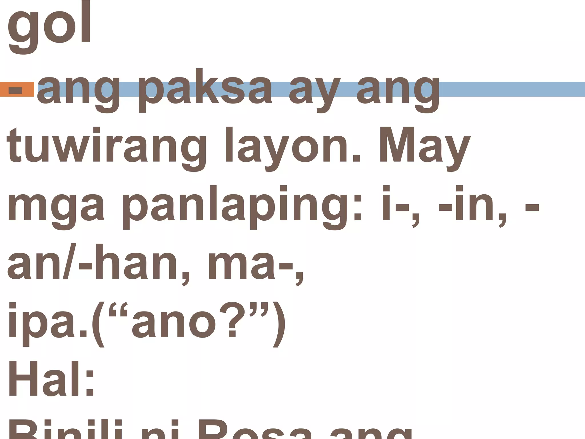 Pokus ng pandiwa | PPTX