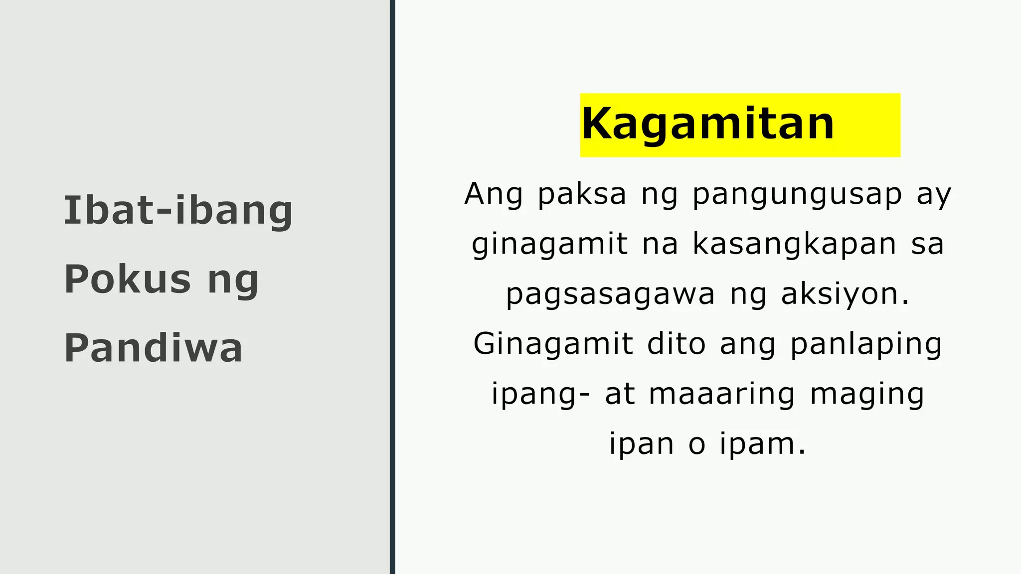 Pokus ng pandiwa | PPTX