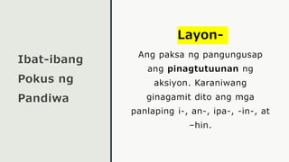 Pokus ng pandiwa | PPTX