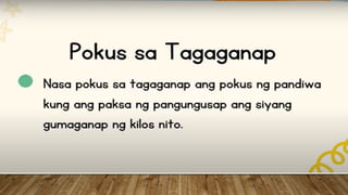 Pokus sa layon tagaganap grade 10 filipino | PPT