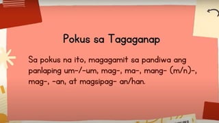 Pokus sa layon tagaganap grade 10 filipino | PPT