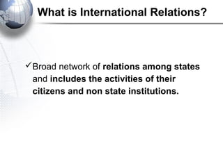 International Relations | PPT