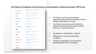 Juuri nyt: Somen trendit ja algoritmit | PPT