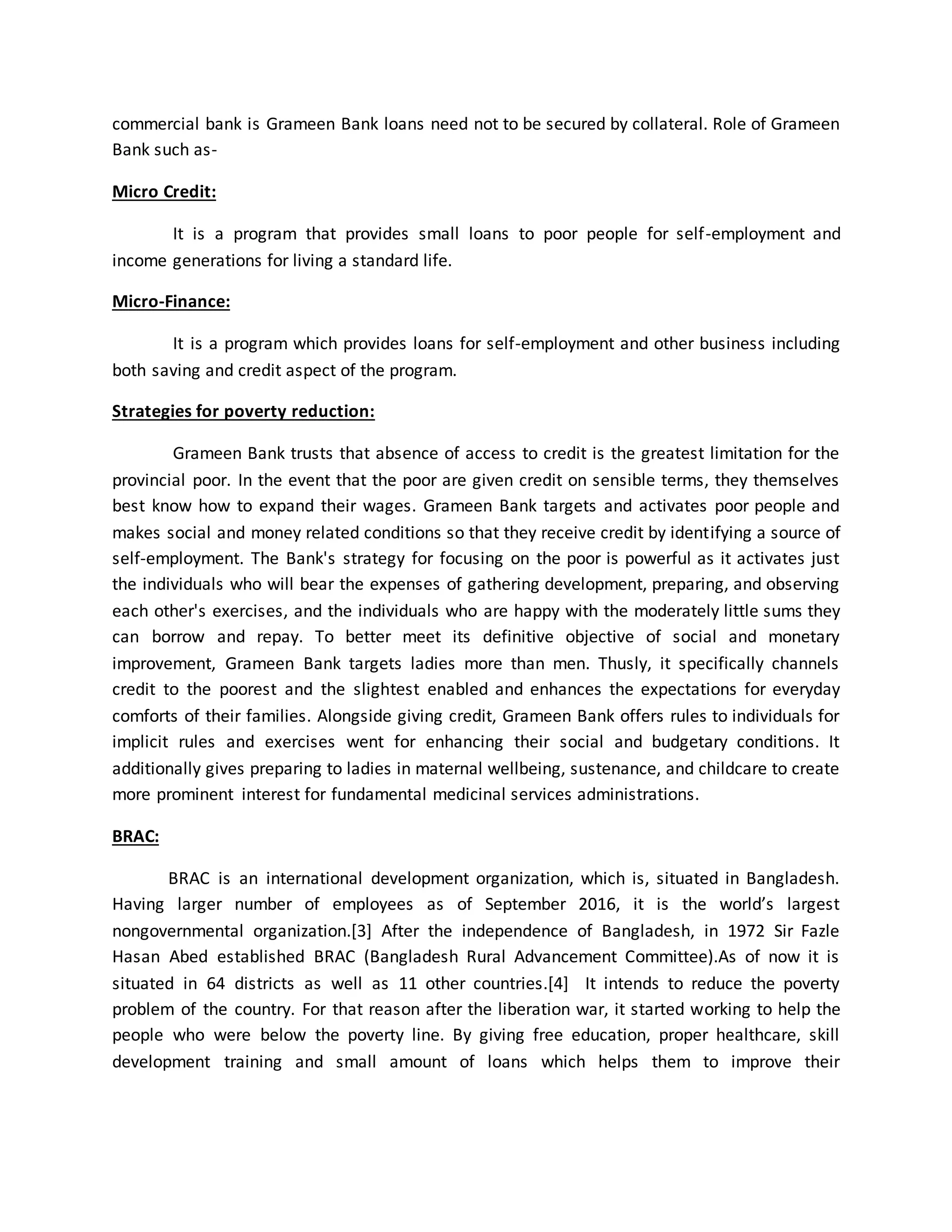 Assignment on The Role of NGOs on Poverty Alleviation in Bangladesh ...
