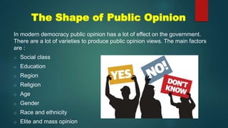 Pol101 public opinion | PPT