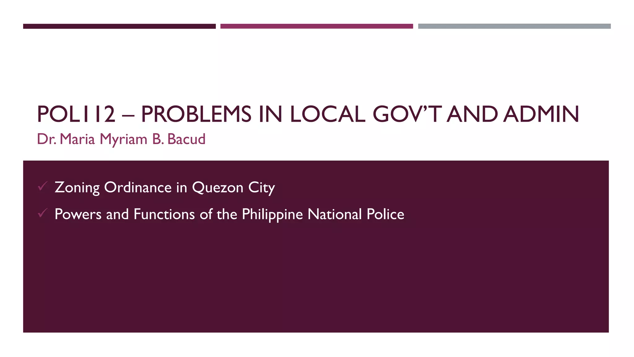 ZONING ORDINANCE IN QUEZON CITY | PDF