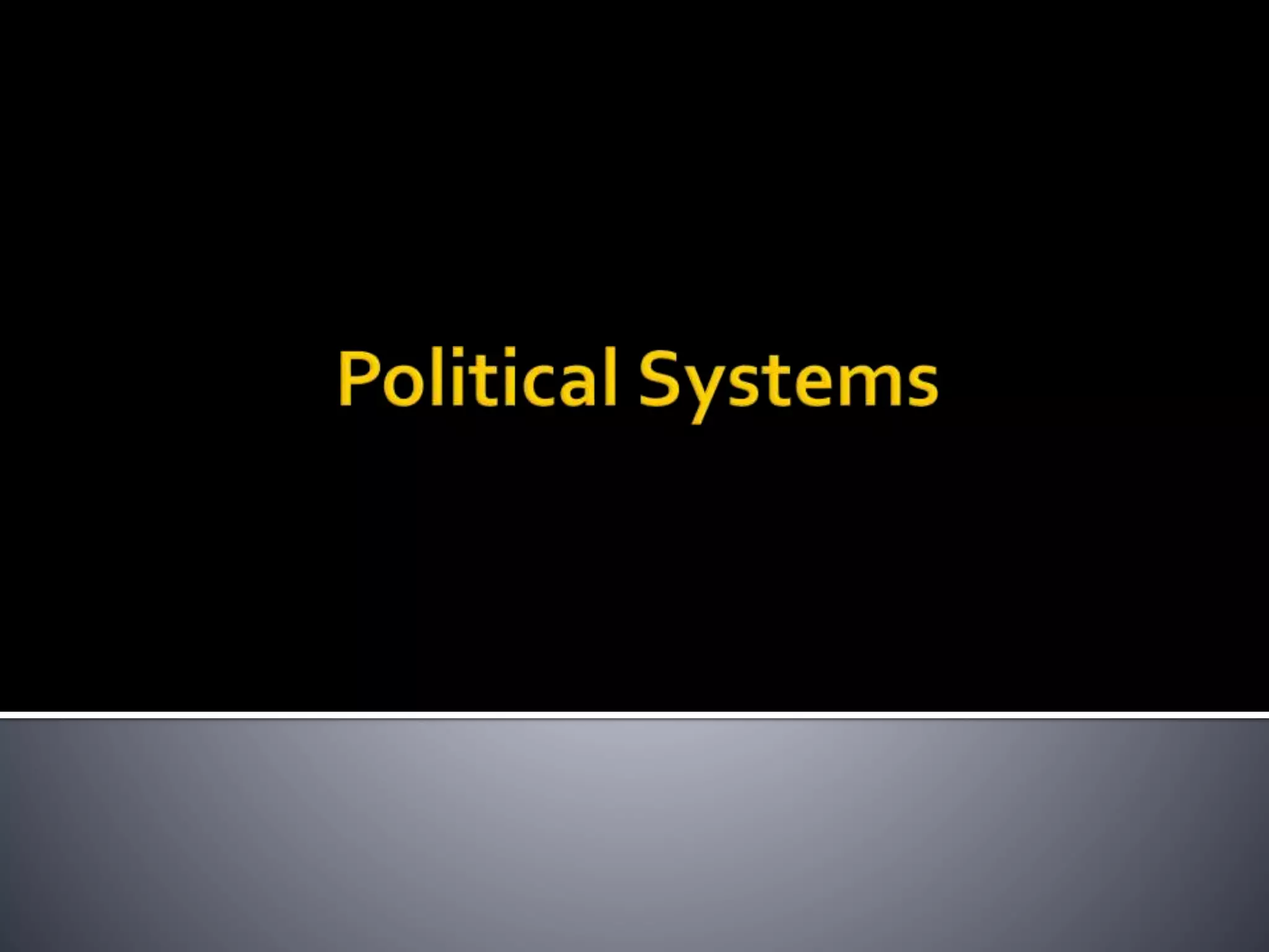 POL 140, Chapter 1, "Politics: Who Gets What, and How?" | PPTX