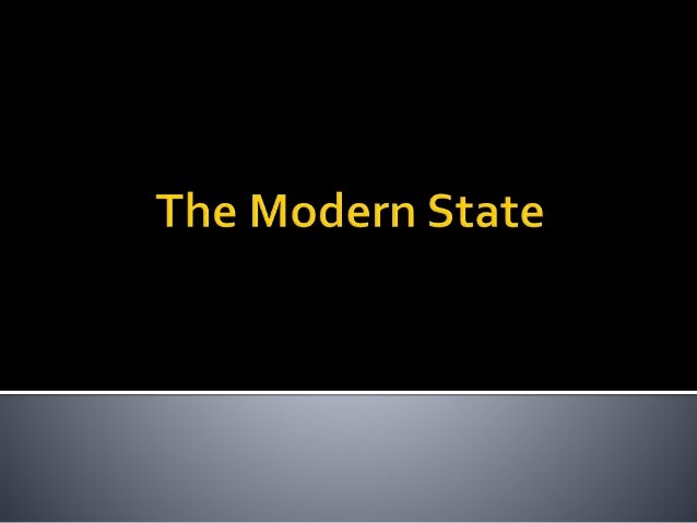 The Modern State