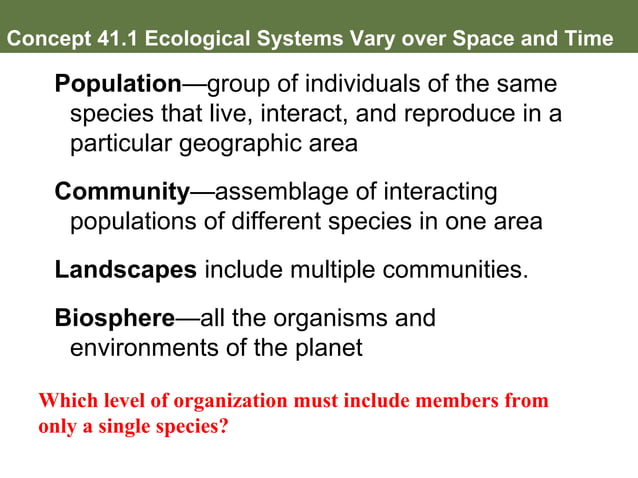 Po l2e ch41 lecture the distribution of earths ecological systems ...