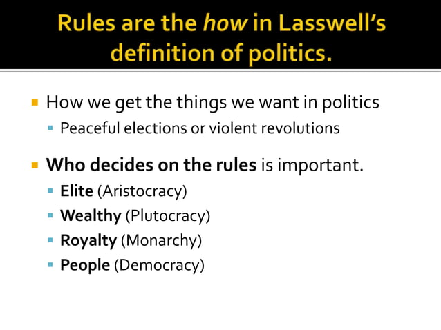 Introduction to Comparative Politics | PPT