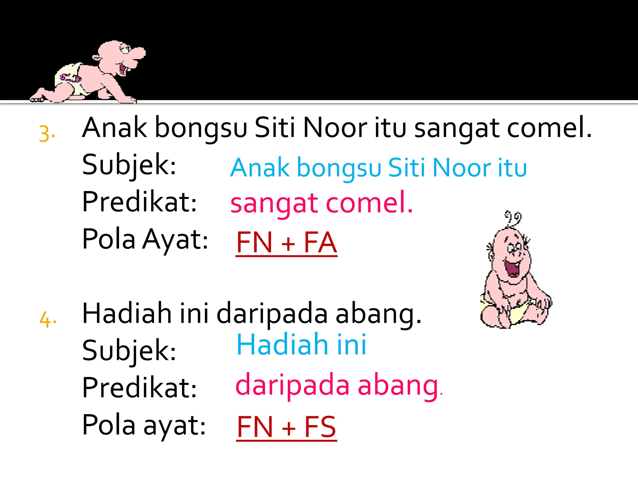 TATABAHASA: PENGENALAN POLA-POLA AYAT DASAR.ppt