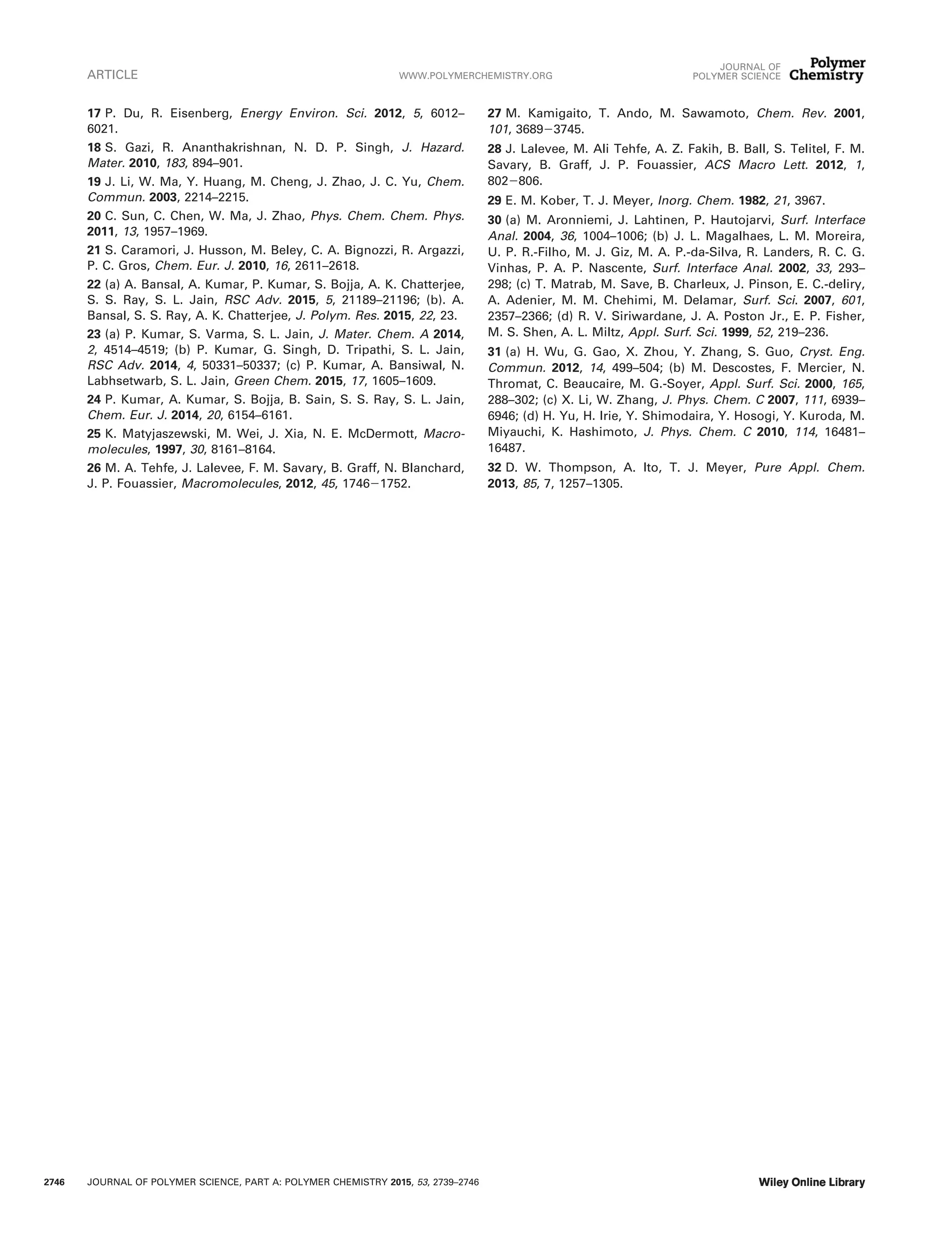 Light-Induced Controlled Free Radical Polymerization of Methacrylates ...