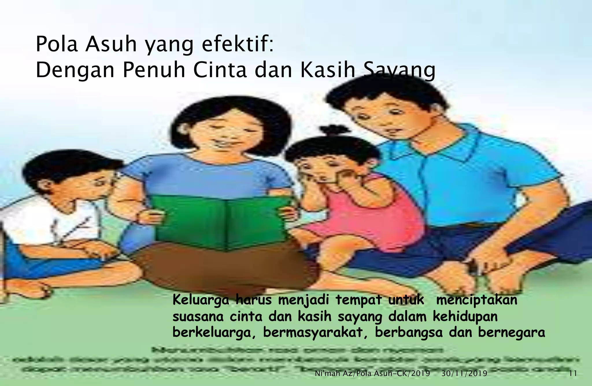 Pola Asuh Anak dan Remaja dengan Penuh Cinta dan Kasih Sayang dalam Keluarga | PPTX