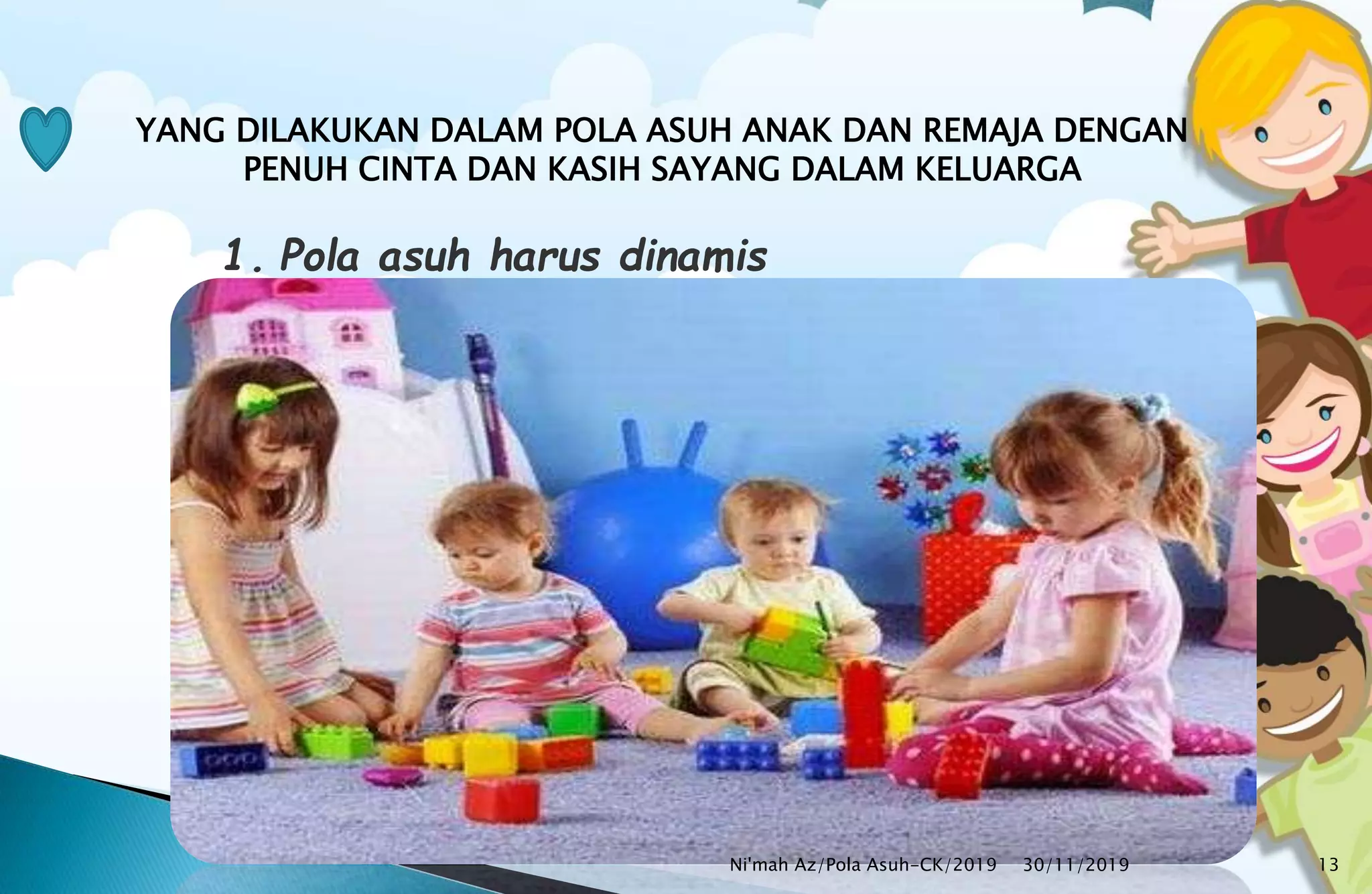Pola Asuh Anak dan Remaja dengan Penuh Cinta dan Kasih Sayang dalam Keluarga | PPTX