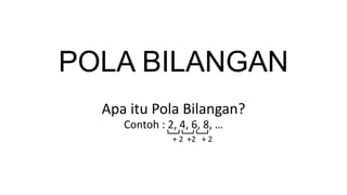 Pola bilangan | PPTX