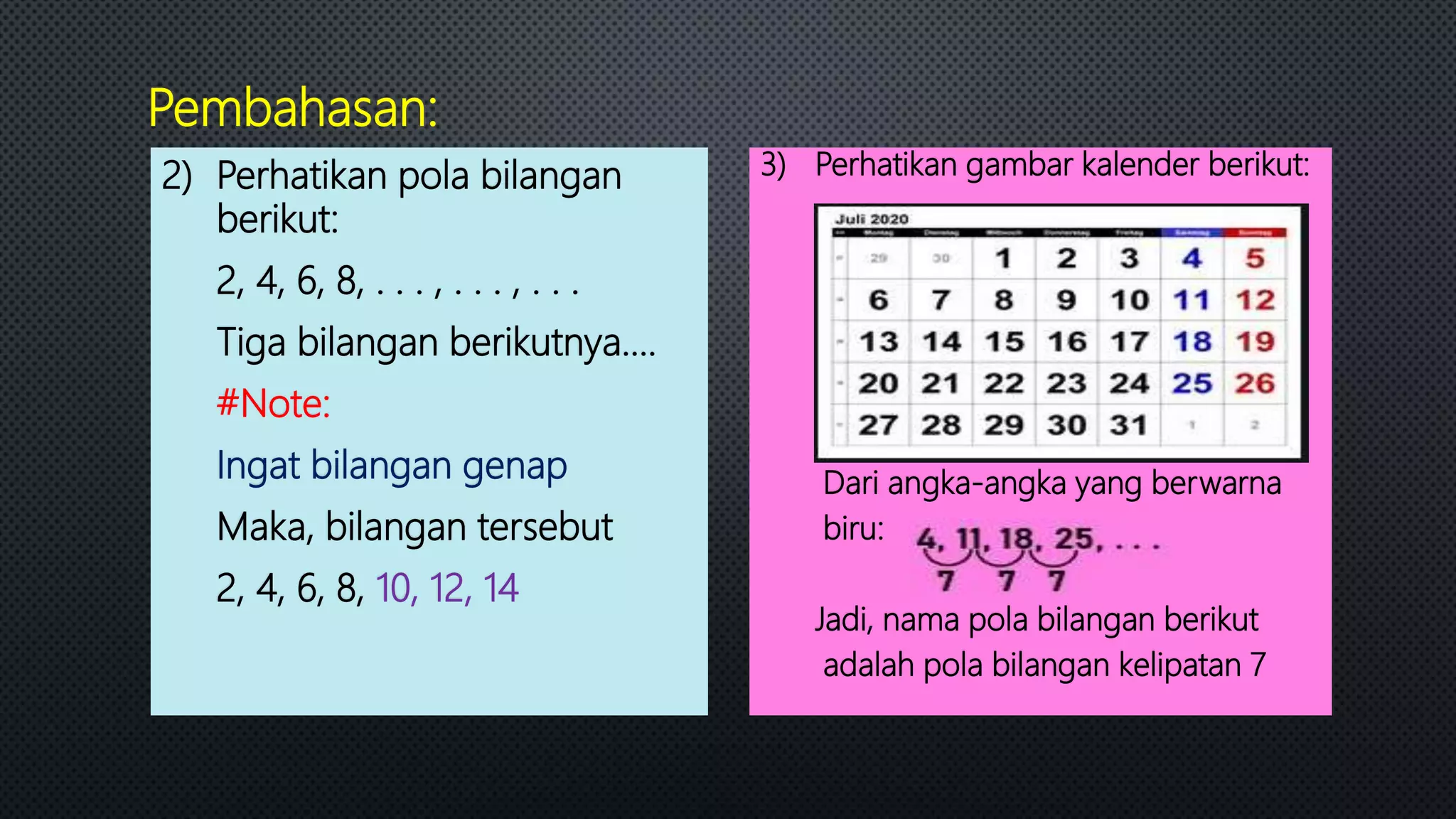Pola Bilangan 8 (pertemuan 1) 2021 | PPT