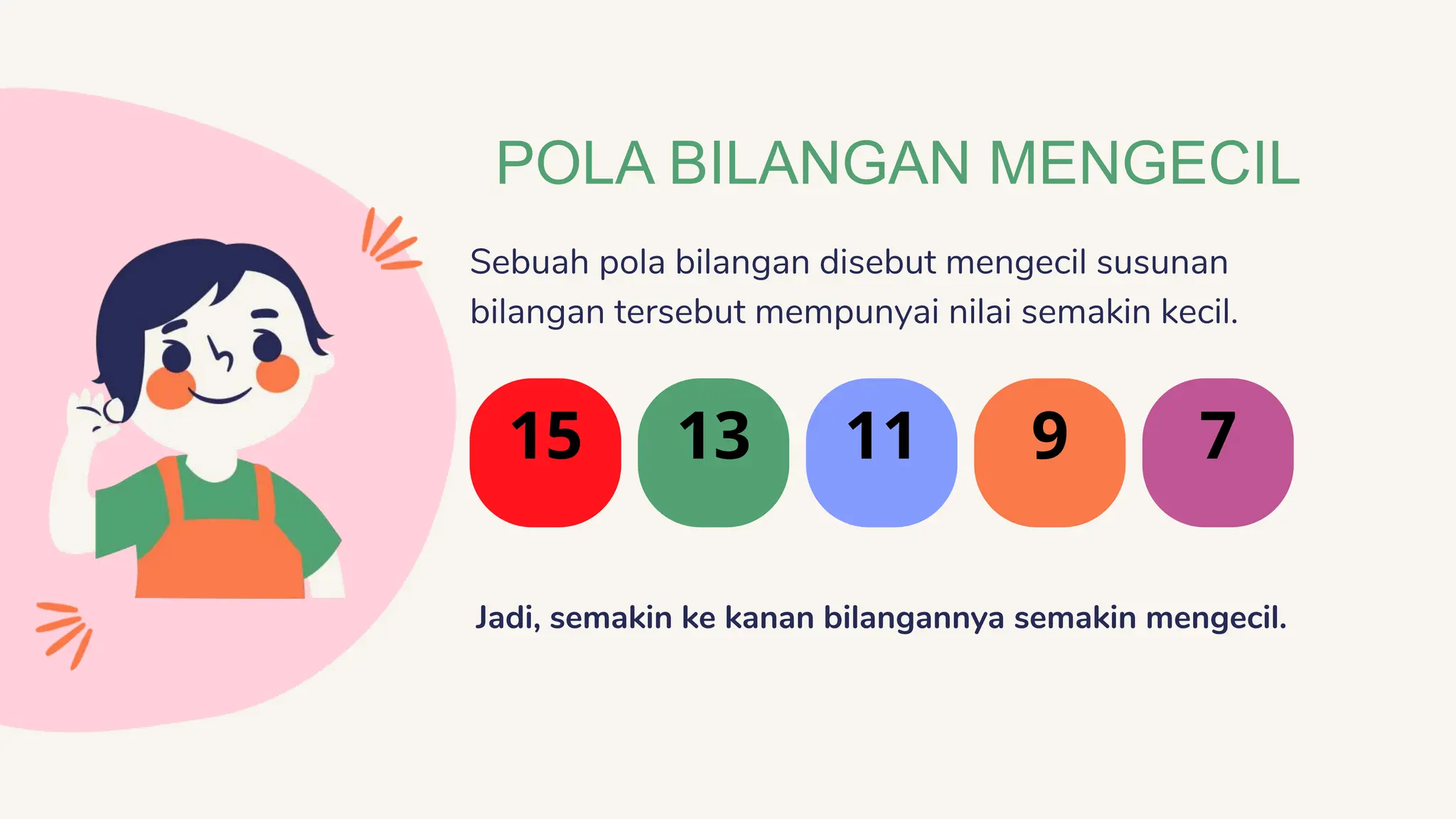 Pola Bilangan POWER POINT (PPT) POLA BILANGAN | PPTX