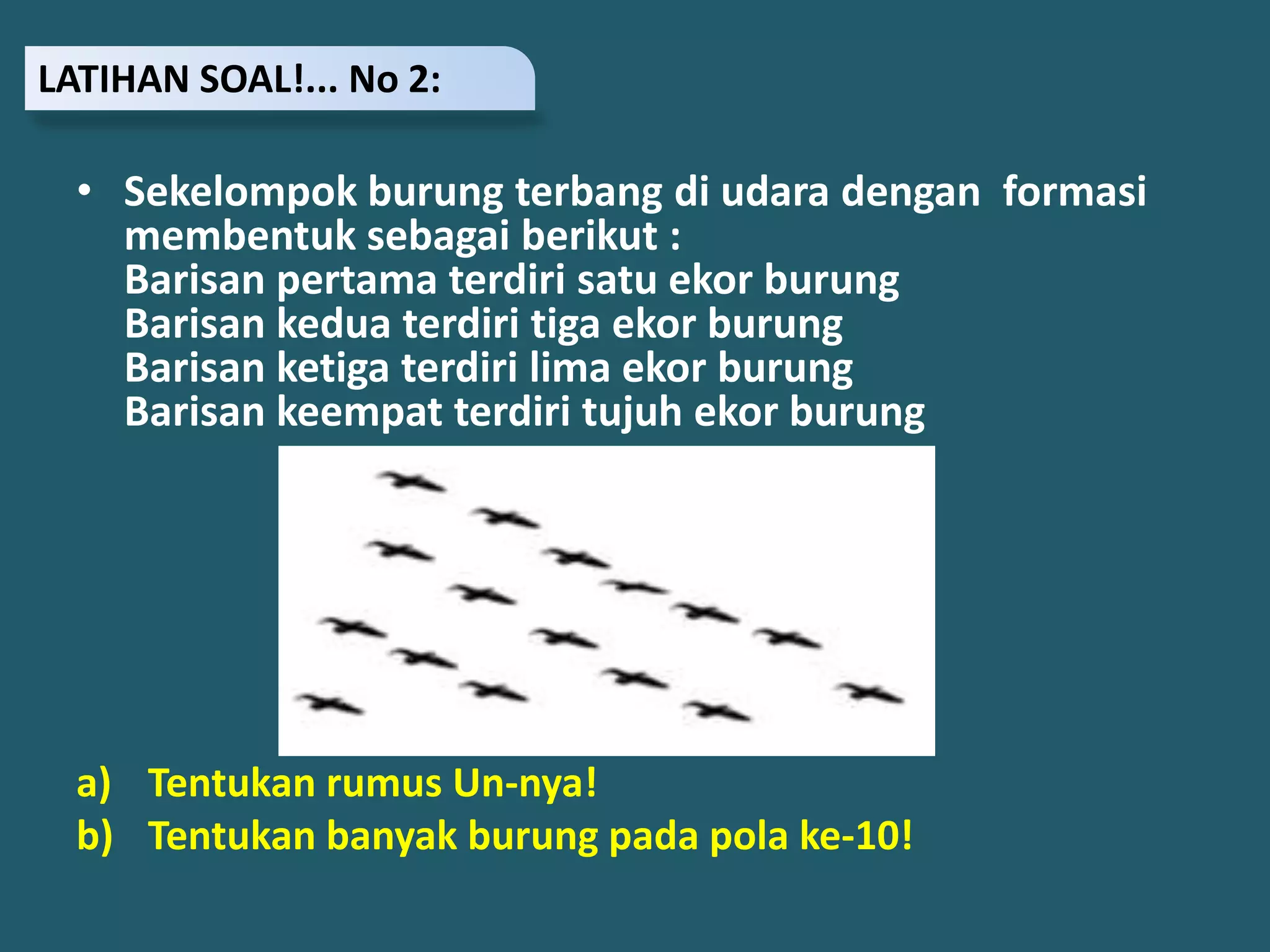Pola bilangan pertemuan 2 | PPTX