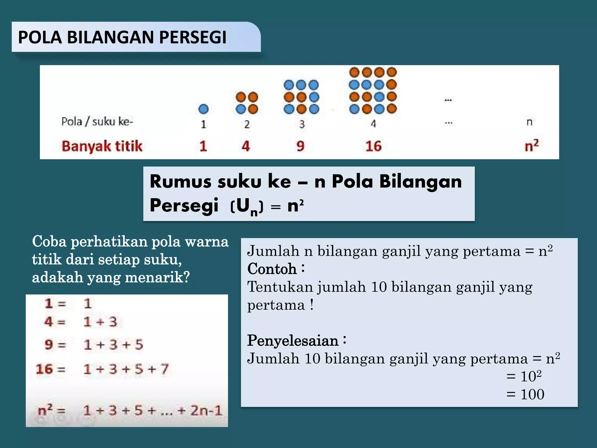 Pola bilangan pertemuan 2 | PPTX