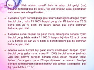 Penyimpangan Pola Hereditas | PPTX