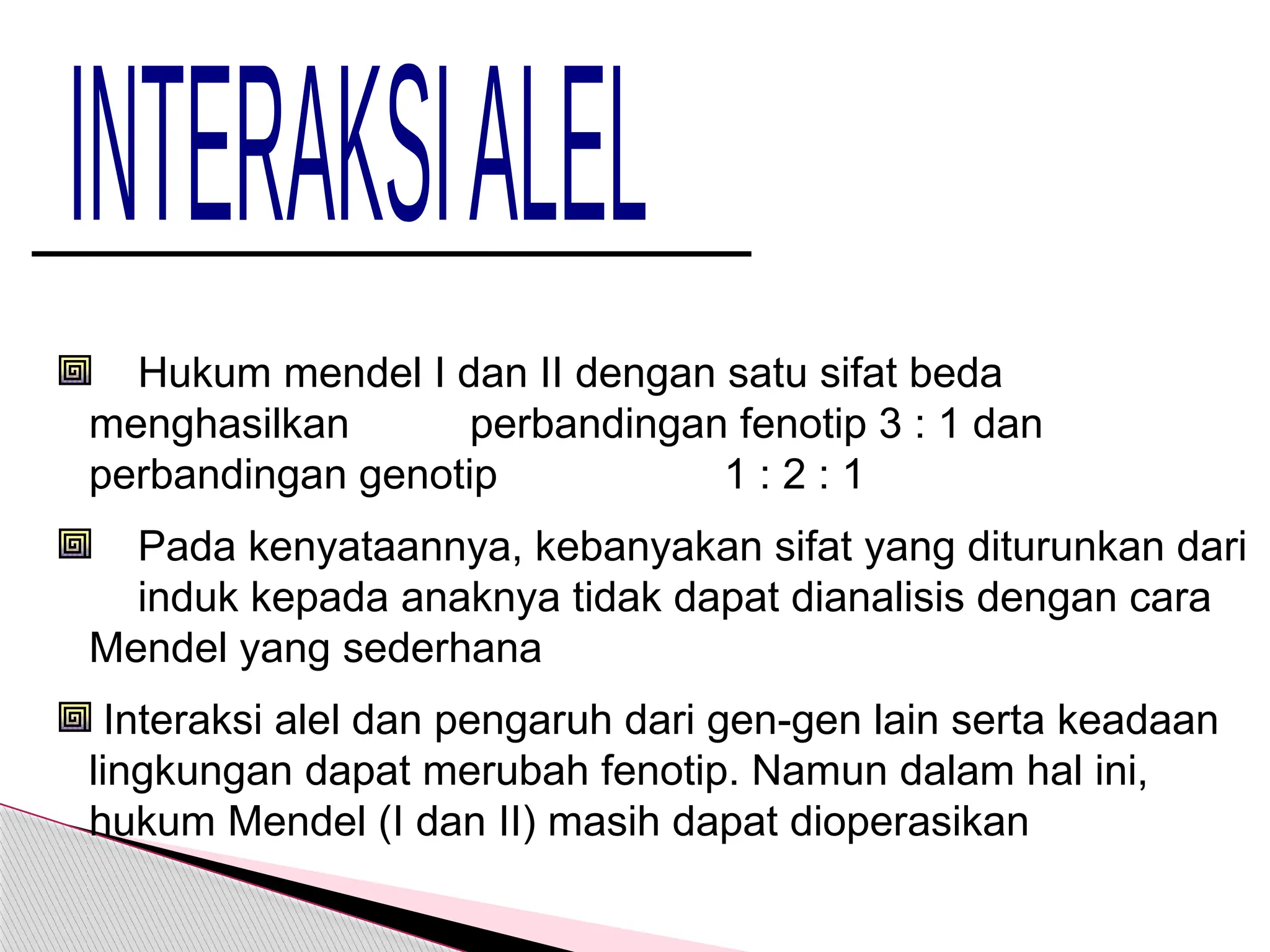 Pola Hereditas Sekumpulann Makhluk Hidup | PPTX