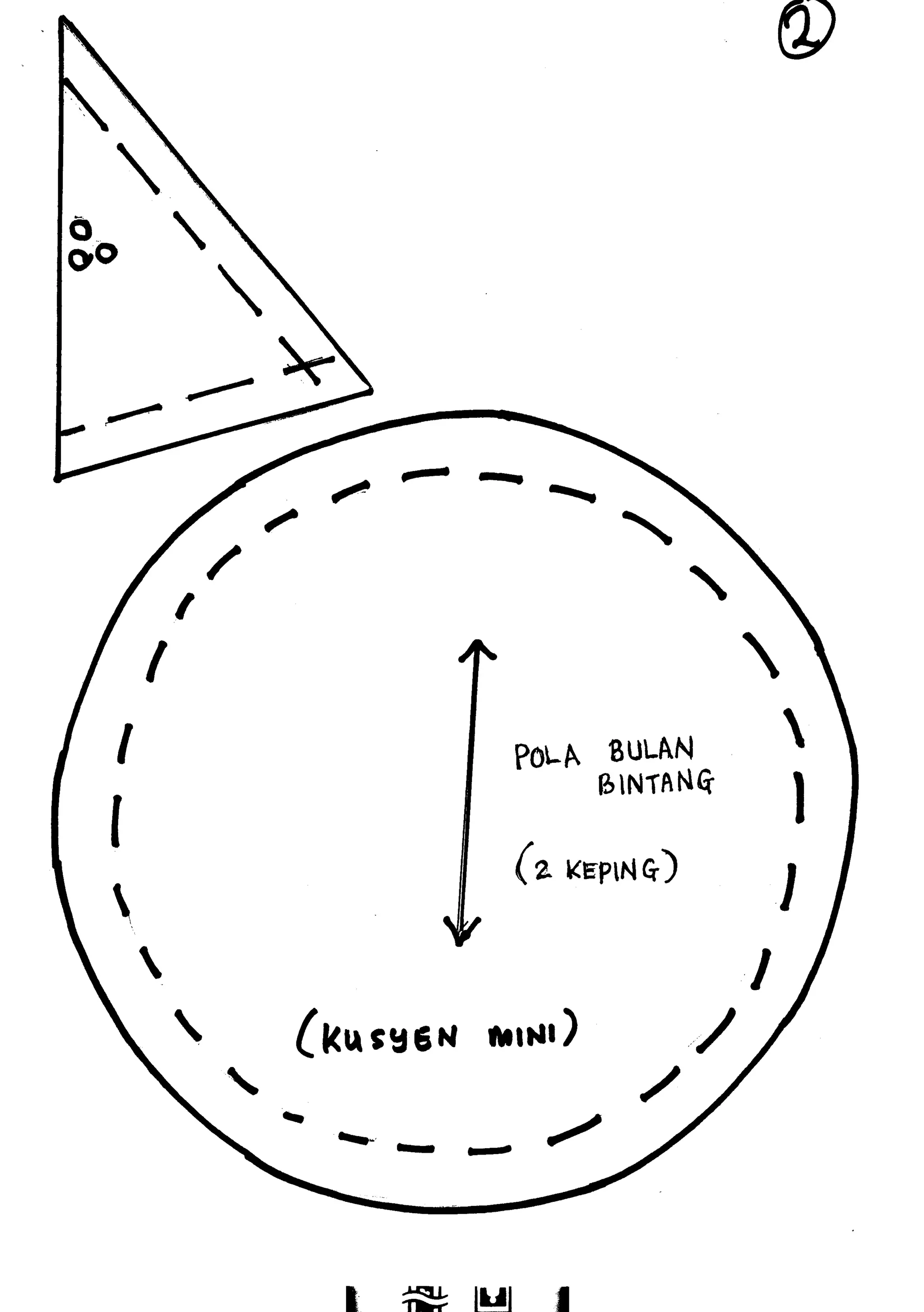 Pola jahitan rbt d4 | PDF