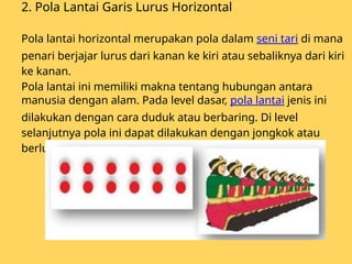 Materi Seni Tari Kelas 4 Pola Lantai.pptx