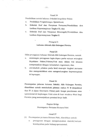 Pola mutasi internal perkap sisbinkar | PDF