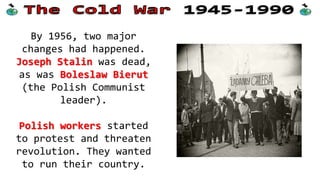 Cold War Flashpoints - Poland | PPTX