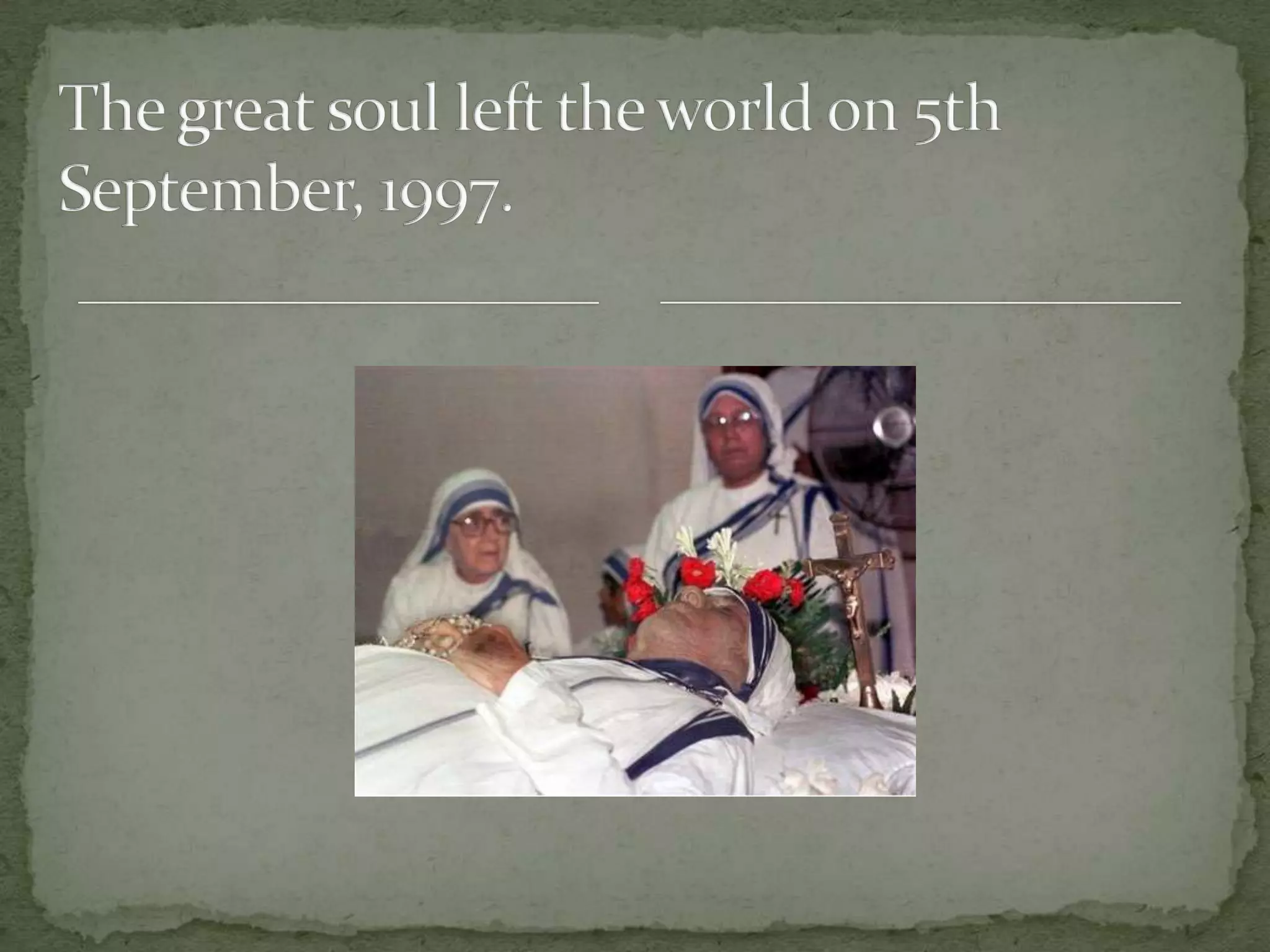 Poland mother teresa of calcutta | PPTX