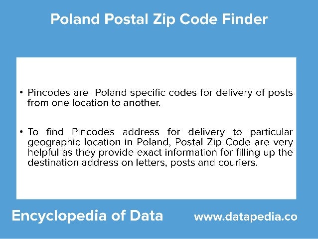 Poland Postal Zip Codes Lookup poland-postal-zip-codes-lookup