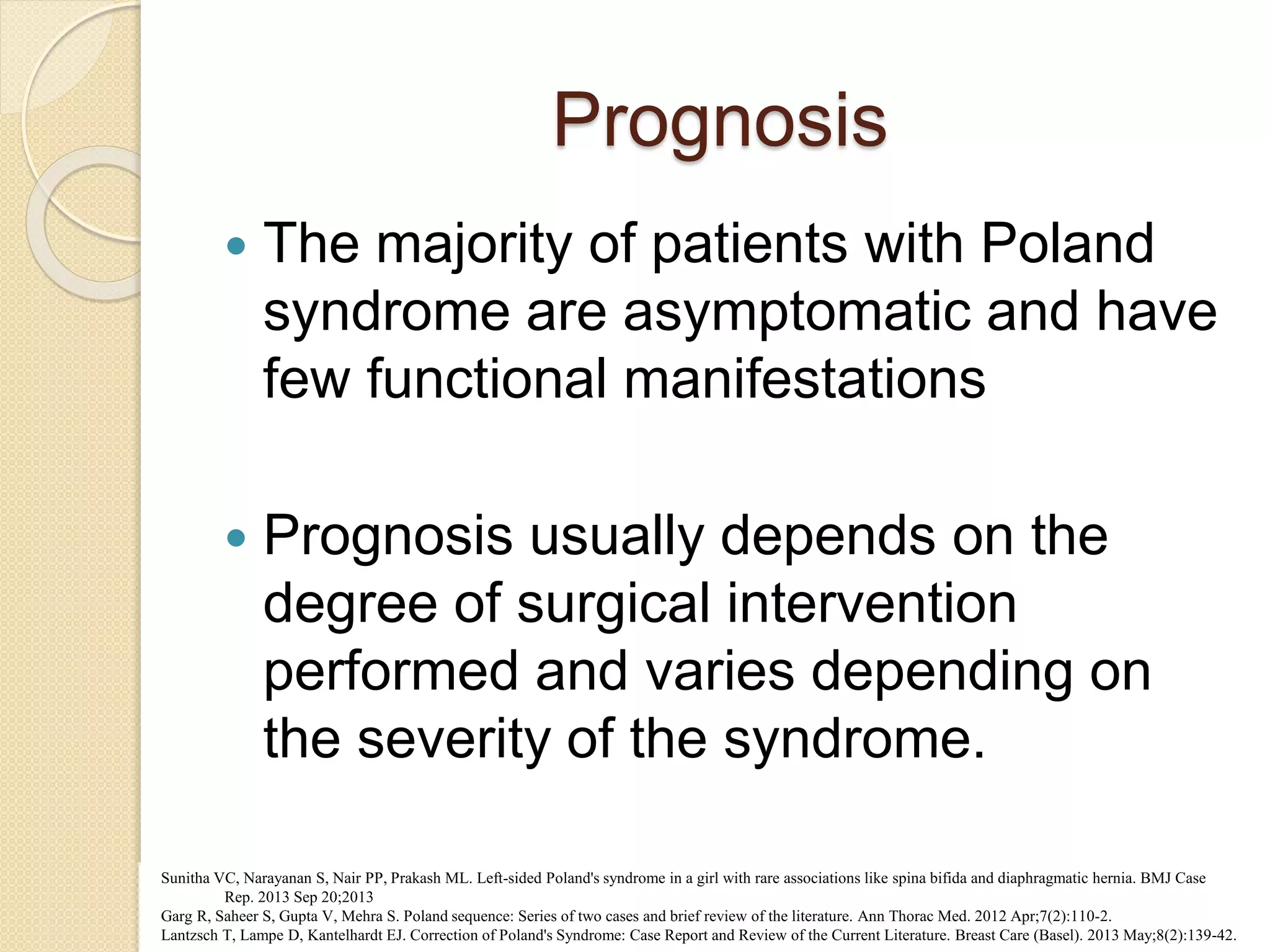Poland Syndrome | PPTX