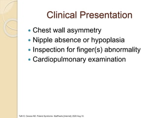 Poland Syndrome | PPTX