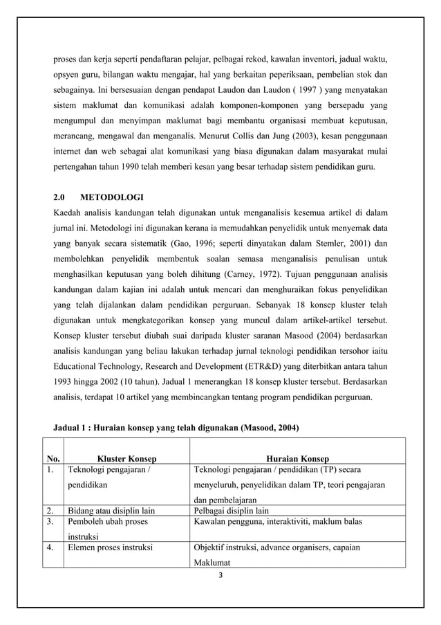 Pola penyelidikan ict dalam pendidikan guru malaysia | DOC