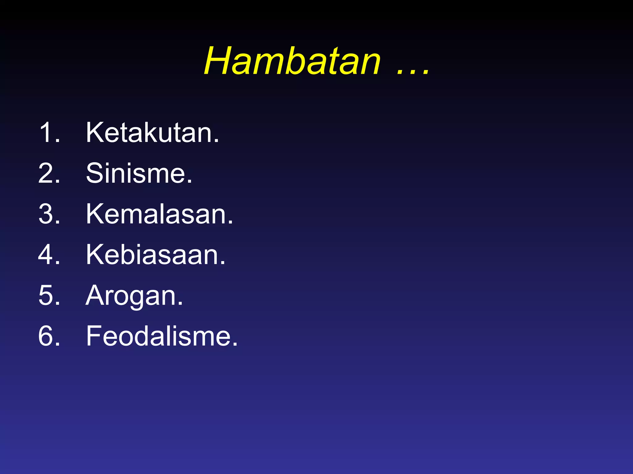 Pola pikir sederhana | PPT