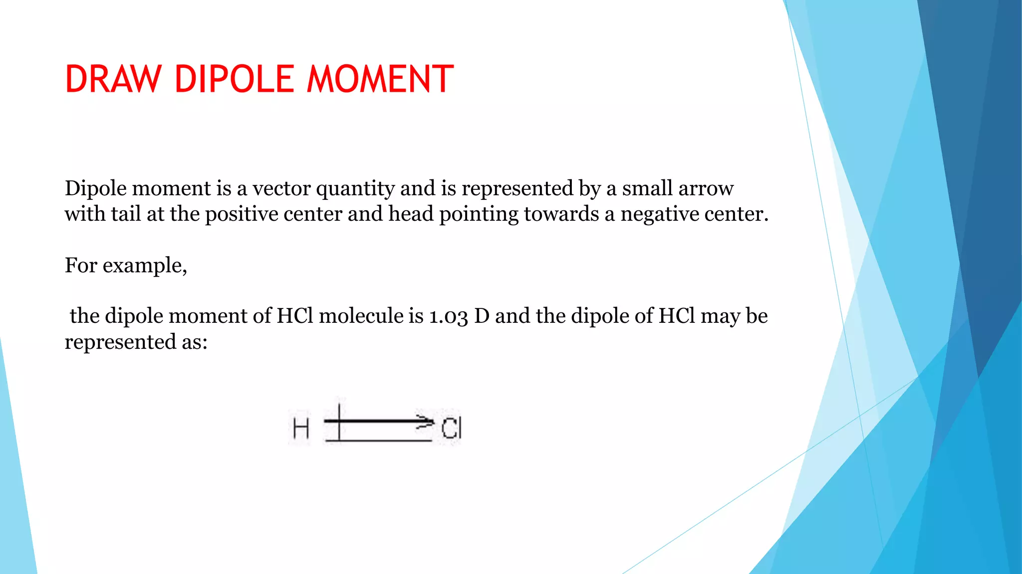 Polar and non polar compounds and dipole moment - PPT | PPTX