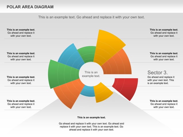 Polar Area Diagram (for PowerPoint and Google Slides) | PPTX | Science
