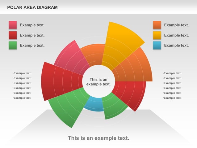 Polar Area Diagram (for PowerPoint and Google Slides) | PPTX | Science