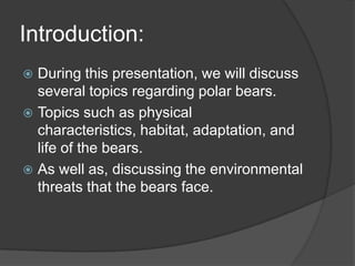 Polar bears (1) | PPTX