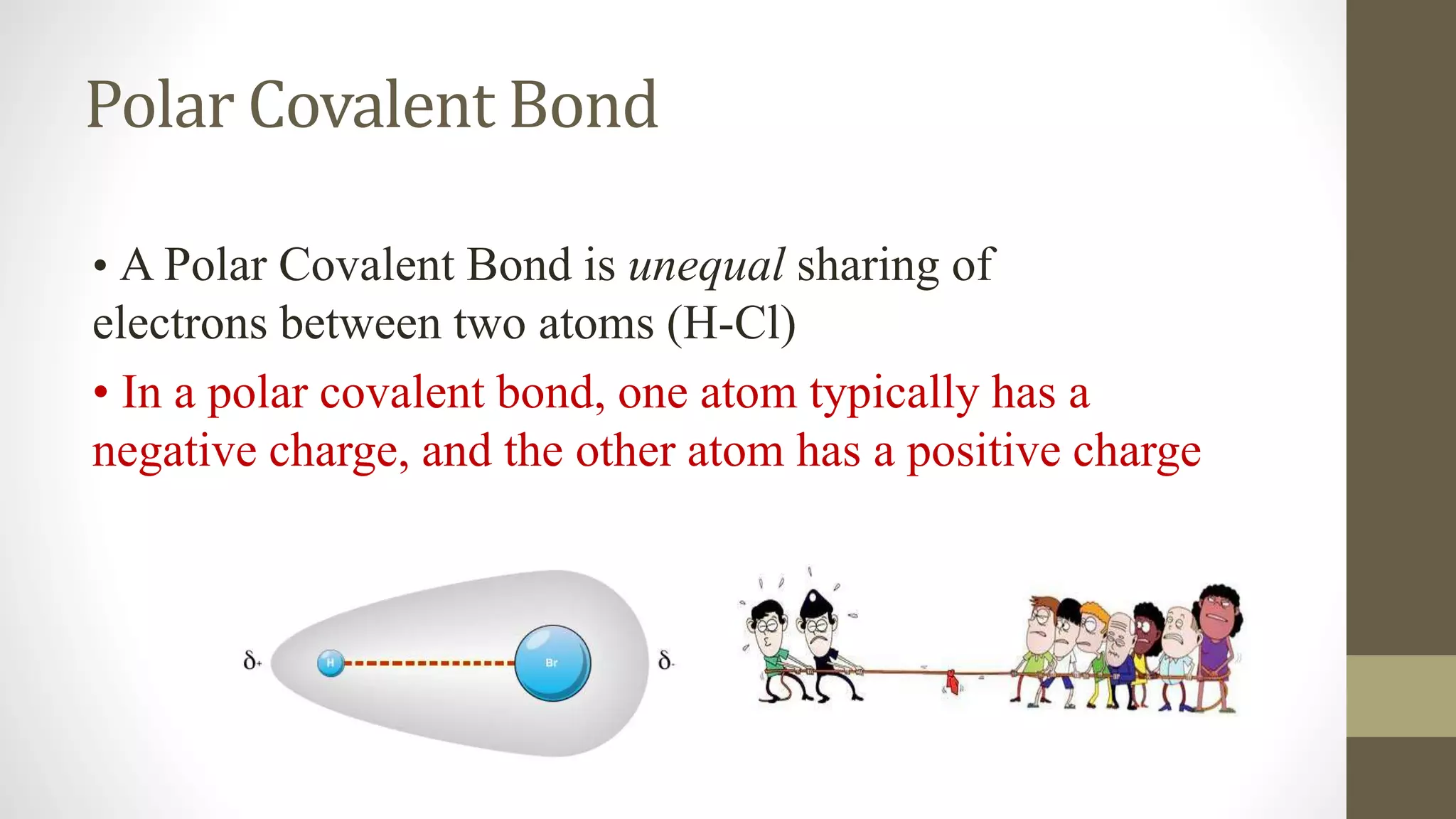 Polar and nonpolar bonds and polar molecules | PPTX