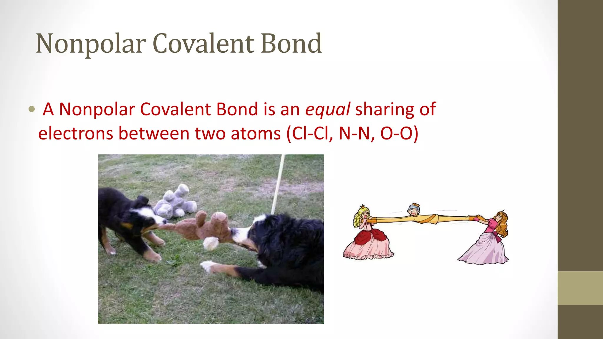 Polar and nonpolar bonds and polar molecules | PPTX | Chemistry | Science