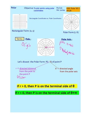 Polar coordinates | PDF