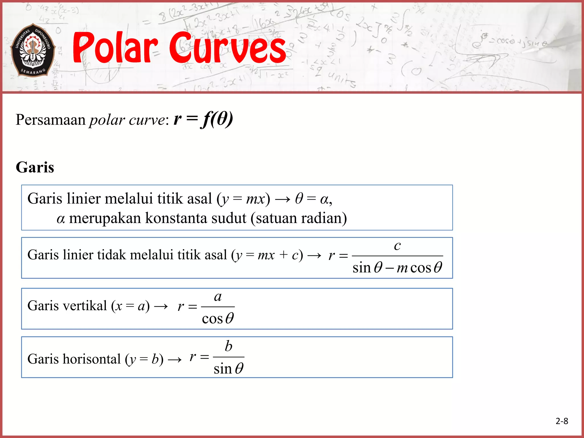 Polar Coordinates & Polar Curves | PDF